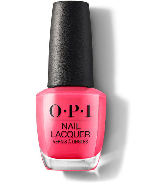 Opi Strawberry Margarita Vs Feelin Hot Hot Hot