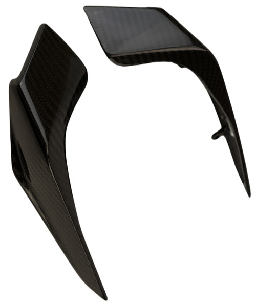 Large Side Fairings in 100% Carbon Fiber for KTM Duke 390