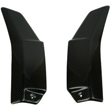 Upper Radiator Covers in 100% Carbon Fiber for Ducati Streetfighter V4