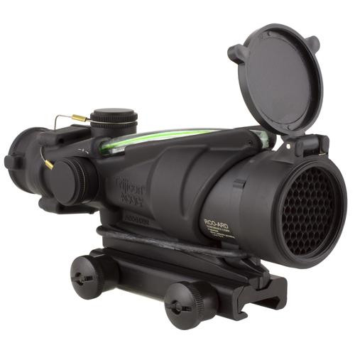 Trijicon ACOG 4x32mm BAC Rifle Combat Optic (RCO) Scope Green Chevron ...