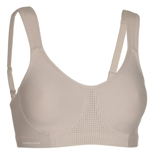Pure Lime Support Sports Bra - boobydoo