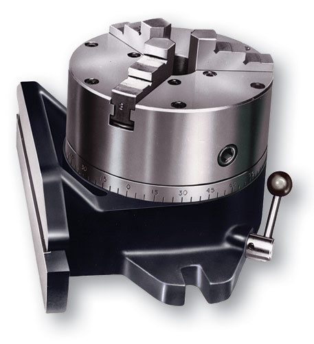 Kalamazoo RTBA Rotary Table, with 6" 3-Jaw Chuck - RTBA| Penn Tool Co., Inc