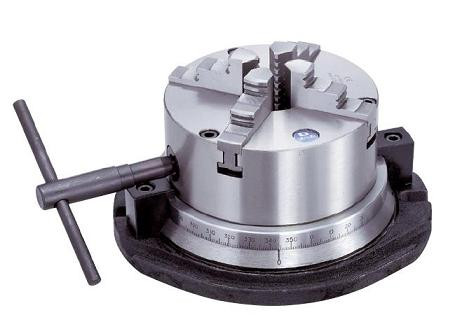 Vertex Self Centering Rotary Chuck 8" 4-Jaw - VSR-8 - Penn Tool Co., Inc