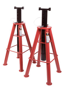 Sunex 10 Ton High Height Pin Type Jack Stands (Pair) - SU1410| Penn ...