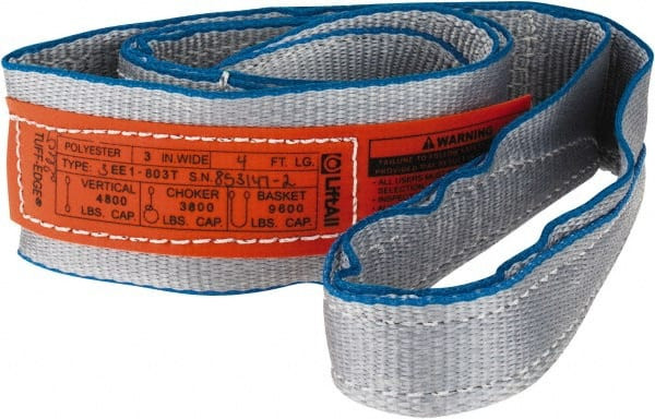 Lift-All 4 ft. Long x 3" Wide, 4,800 Lb Vertical Capacity, 1 Ply ...
