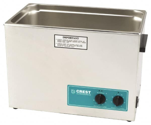 Crest Ultrasonics 7 Gal Bench Top Water-Based Ultrasonic Cleaner 203.2 ...