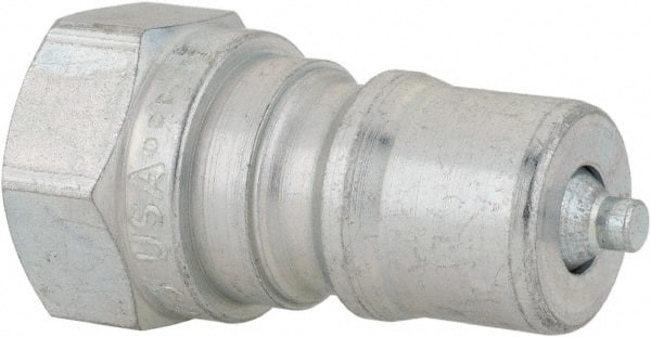 Parker Hannifin 1/4 NPTF Steel Hydraulic Hose Female Pipe Thread Nipple ...