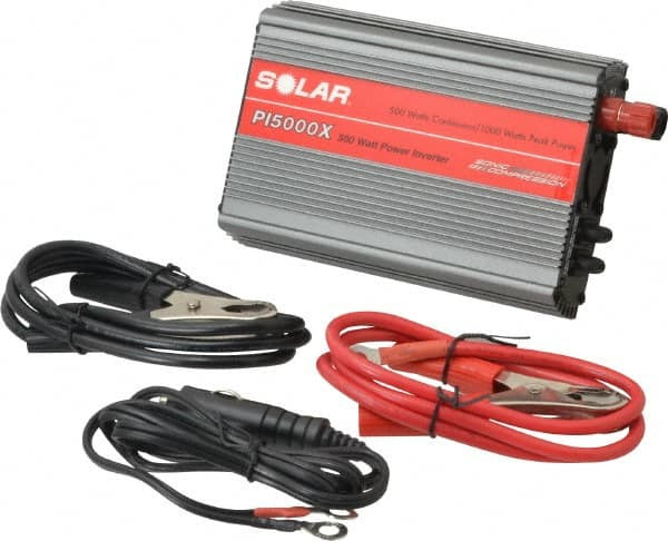 SOLAR 2 Connection, 12 VDC Input, 120 VAC Output, 1,000 Peak Wattage ...