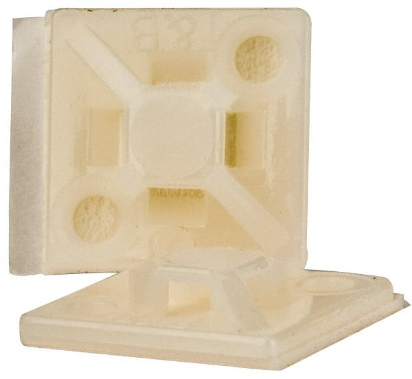 Thomas & Betts Natural (Color), Nylon, Four Way Cable Tie Mounting Base ...