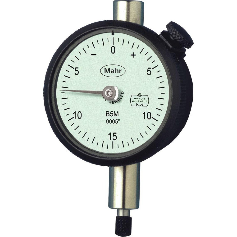 Mahr Dial Drop Indicator: 0.025" Range, 0-10 Dial Reading, 0.0001 ...