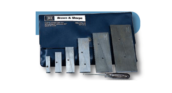 Brown & Sharpe Adjustable Parallel Set 3/8" to 2-1/4" - 599-673-20 ...
