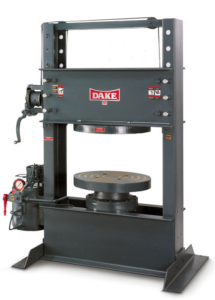 Dake Hydraulic Forklift Tire Press - 33-587| Penn Tool Co., Inc