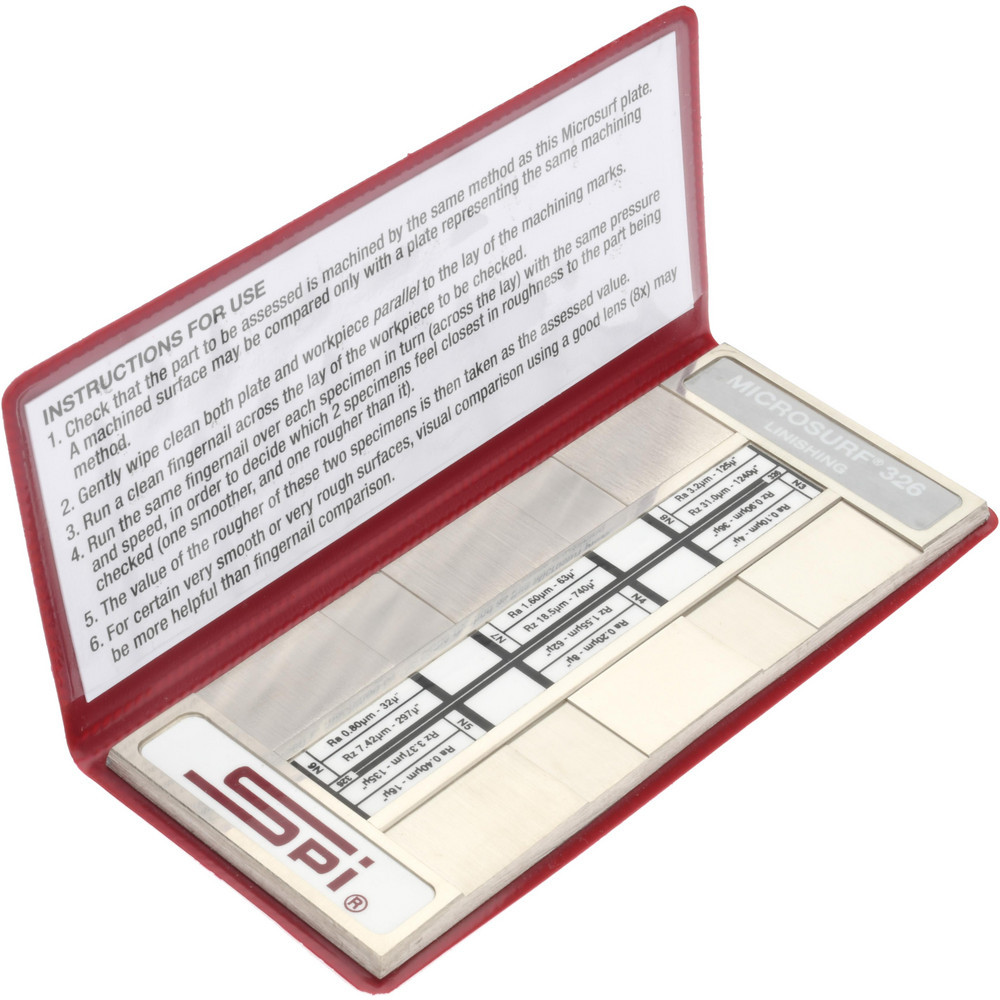 SPI 0.1 to 3.2 RA micro m Surface Finish, Nickel, Surface Finish ...