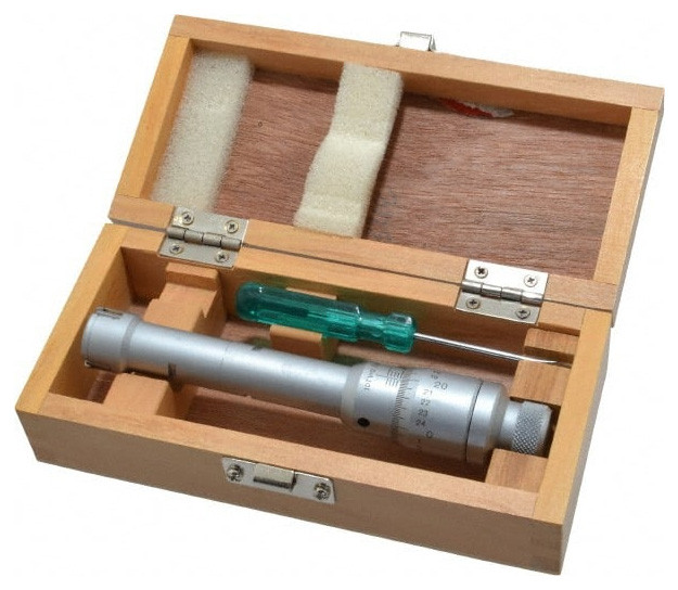 SPI 3-Point Hole-Mike Inside Micrometer, 0.800 - 1.000" - 10-731-8 ...
