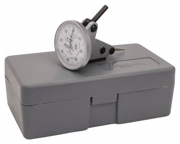 Interapid Test Indicator 312-1V, Vertical, 1.6mm Range, 38mm Dia., 0 ...