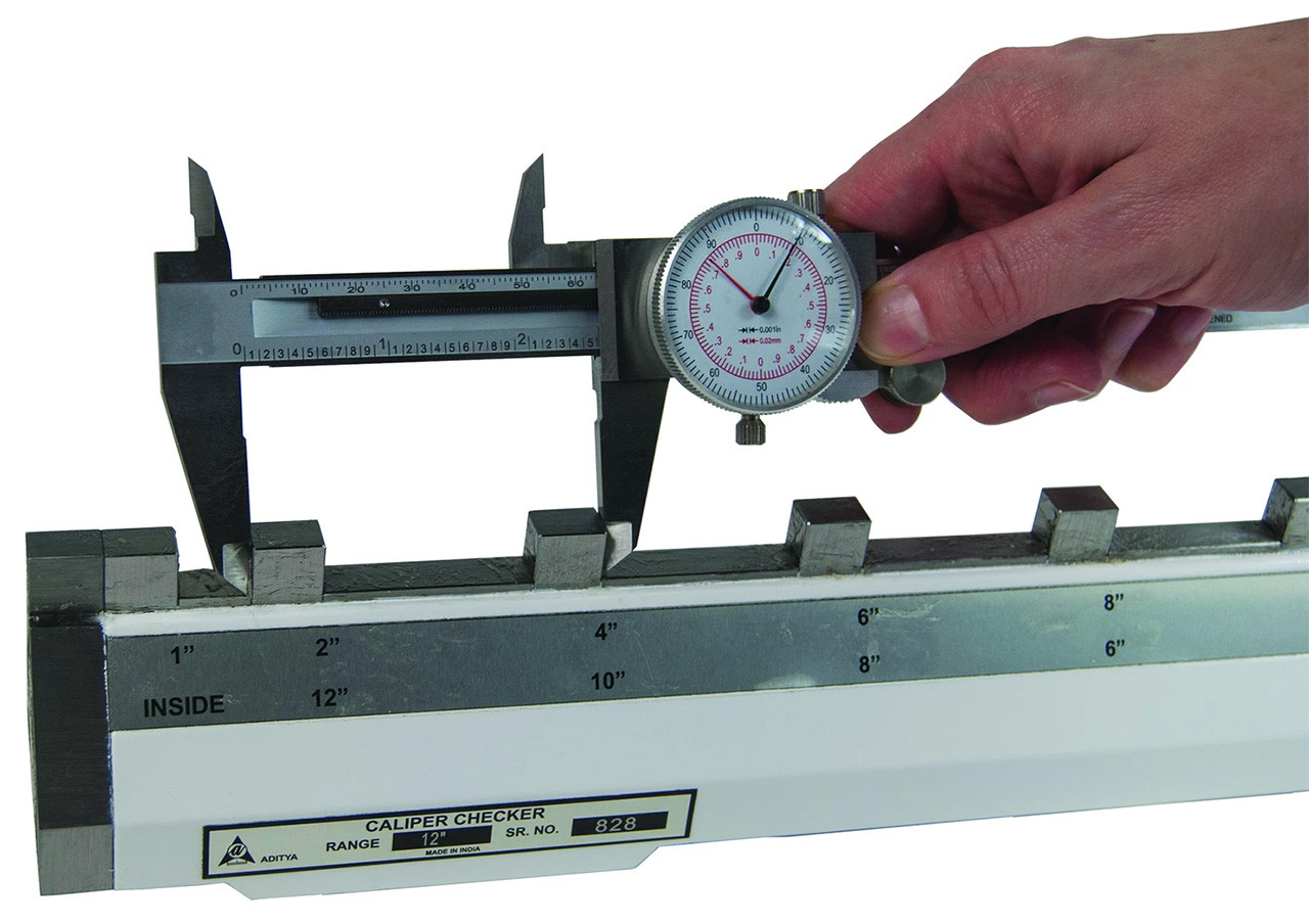 Flexbar Caliper & Height Gage Checker, 12" Range - 15930| Penn Tool Co ...