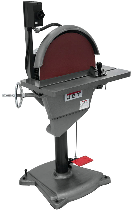JET J-4421-2 20" Disc Grinder 3 PH, 220V - 577010| Penn Tool Co., Inc