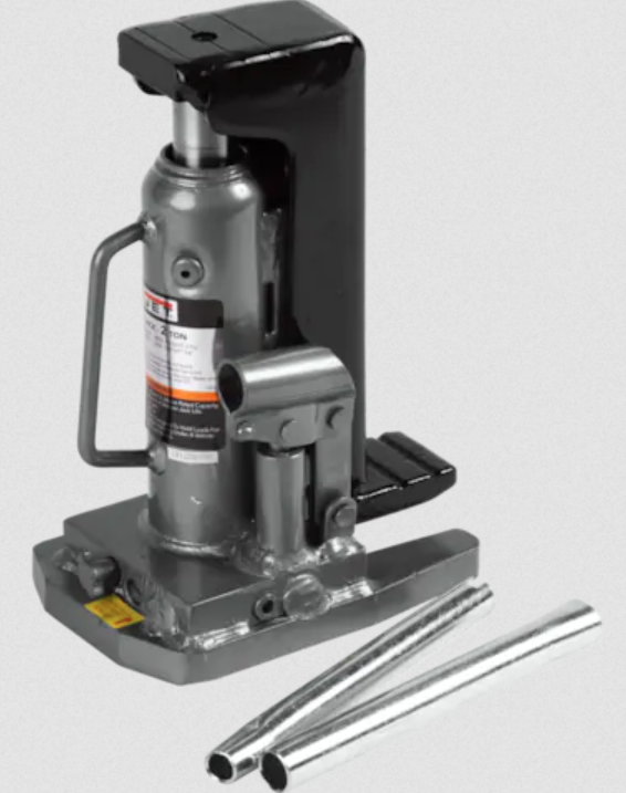 Jet JTJ-2ST, 2 Ton Hydraulic Toe Jack - 454502| Penn Tool Co., Inc