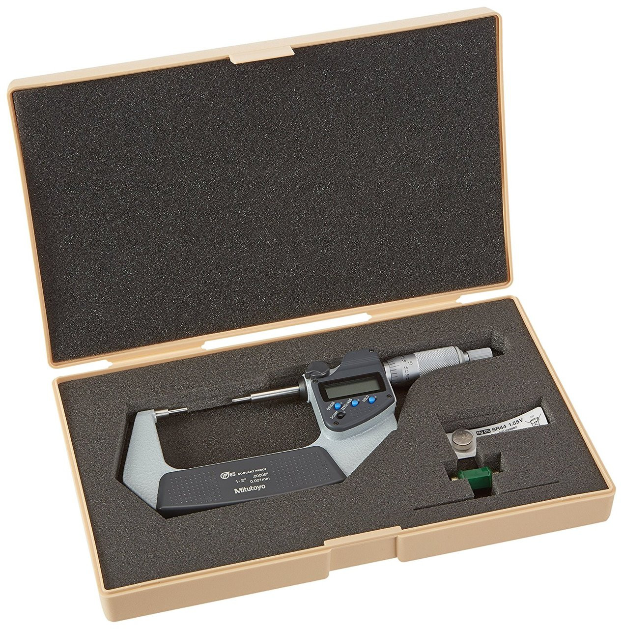 Mitutoyo Digimatic Spline Micrometer 1-2"/25-50mm - 331-352| Penn Tool ...