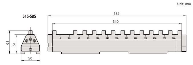 Mitutoyo Inside Micro Checker Series 515, 300mm Range - 515-585| Penn ...
