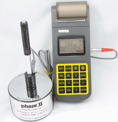 Phase II Portable Hardness Tester - PHT-3500| Penn Tool Co., Inc