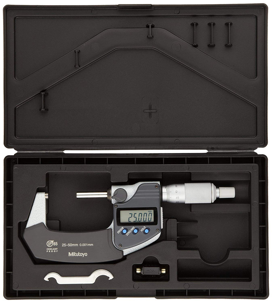 Mitutoyo IP65 Digimatic Coolant-Proof Micrometers, Metric| Penn Tool Co ...