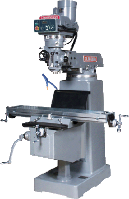 Clausing Heavy-duty Electronic Variable Speed (EVS) Milling Machines ...