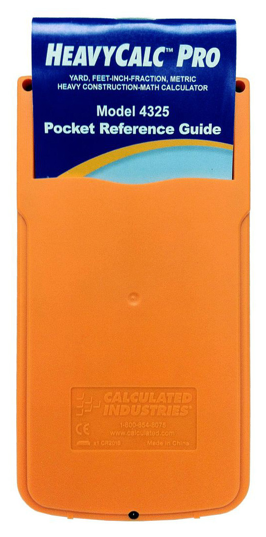 Calculated Industries HeavyCalc Pro - 4325| Penn Tool Co., Inc