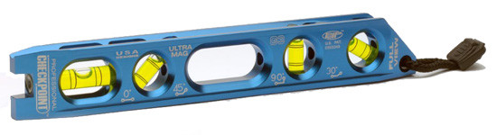 Checkpoint Ultra Pro Mag G3 Precision Torpedo Level, Blue - 0300B| Penn ...