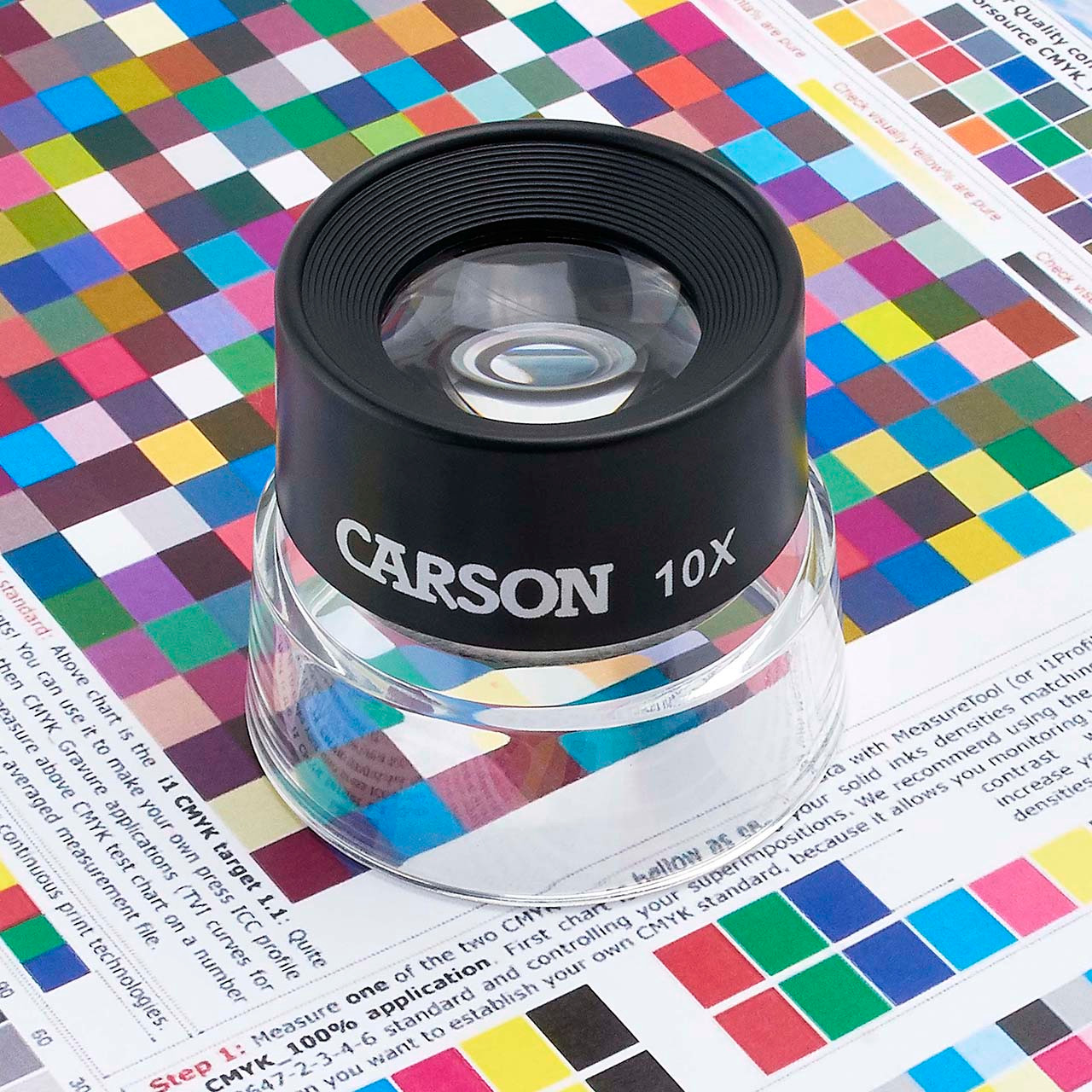 Carson LumiLoupe 10X Stand Magnifier - LL-10| Penn Tool Co., Inc