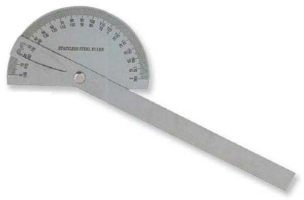 Value Collection Half Round Head Protractor 0-180° - 57-032-5| Penn ...