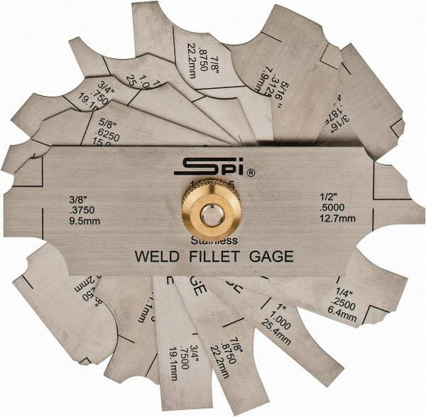 SPI Fillet Weld Gage - 14-170-5 - Penn Tool Co., Inc