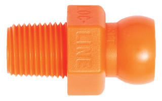 Loc-Line System Acid Resistant Flare Nozzles & NPT Connectors| Penn ...