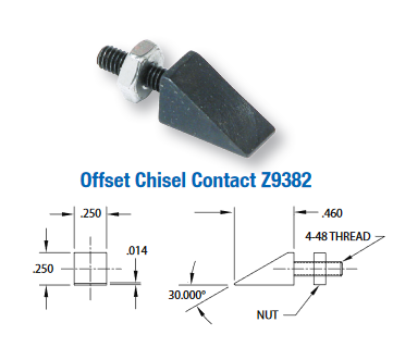 AGD Special Contact, Offset Chisel - 9382| Penn Tool Co., Inc