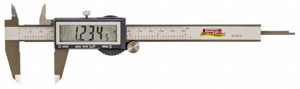 SPI IP54 6" Electronic Caliper with 1/2" Easy Read Display - 18-010-9 ...