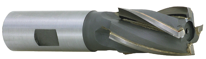Precise 4 Flute 1-1/2" Size Carbide Tipped Heavy Duty Non-Center ...