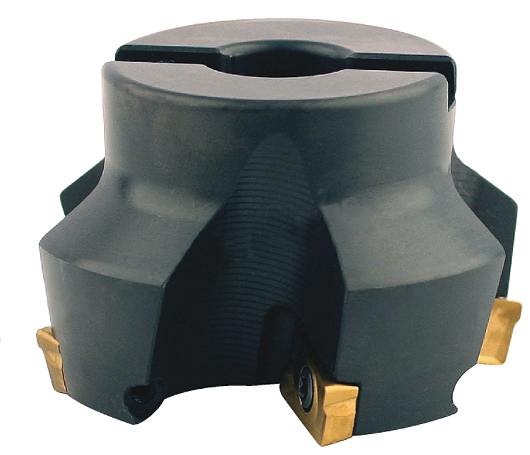 T&O Indexable Face Mill, 4" Cutter Diameter for APKT1604 Inserts| Penn ...