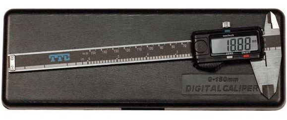 Precise 0-6" Left Handed Digital Caliper| Penn Tool Co., Inc