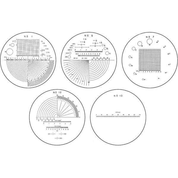 Precise 7X Optical Comparator Set, Made in Japan| Penn Tool Co., Inc
