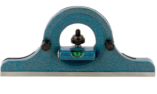 PEC Tools 12" Cast Iron Reversible Protractor Head Only for Combo ...