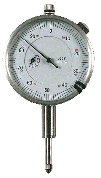 Precise Precision AGD Dial Indicator, 0 - 1/2" Range - PDI-C1| Penn ...