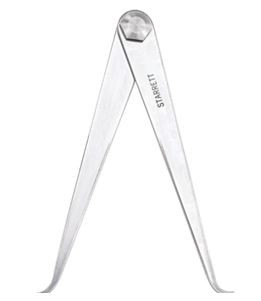 Starrett 27-6 Caliper, Inside, 6" Size and Capacity, Flat Leg - Penn ...