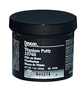 Devcon Titanium Putty, 1 Pound Tub - 10760 - 81-006-300 - Penn Tool Co., Inc