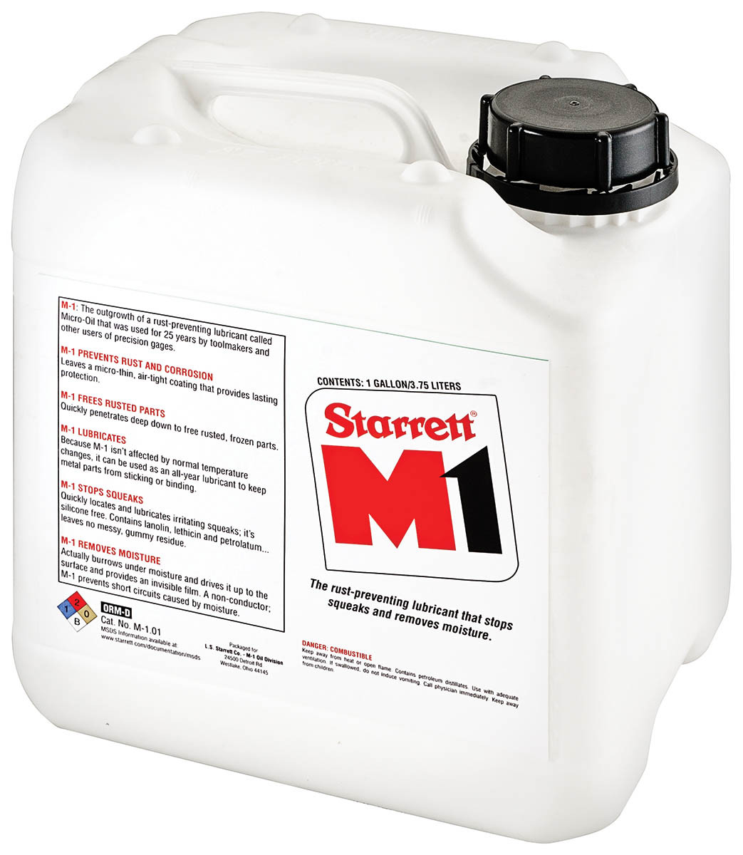 Starrett 93221 M1 All-Purpose Lubricant, 1 Gallon| Penn Tool Co., Inc