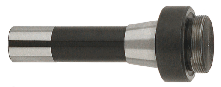 Precise R8 Taper, 1-1/2"-18 Thread Boring Head Shank with Draw Bar End| Penn Tool Co., Inc