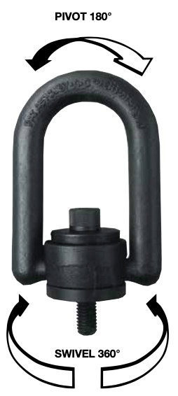 American Drill Heavy Duty Hoist Ring, 3/8"-16 Thread Size, 1,000 lbs ...
