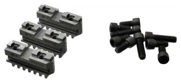 Bison Hard Master Jaws 7-885-306, 3-Jaw Set, 6" Dia. - 34-751-8| Penn ...