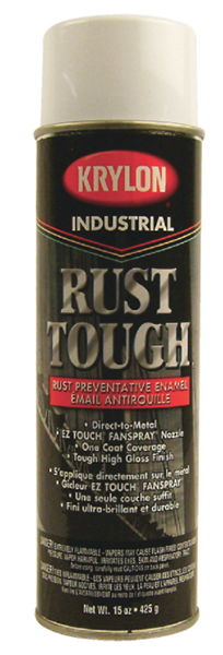 Krylon Rust Tough™ Paint for Rust Preventative Enamel, Gloss White 15 ...