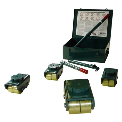 Hilman 12-Ton Deluxe Bull Dolly Kit With Swivel-Padded Top, Polyurethane Wheels - KBSP-12P| Penn ...