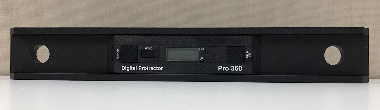 Pro-Tronic Digital Level Protractor PRO360 Encased in 14" Base ...